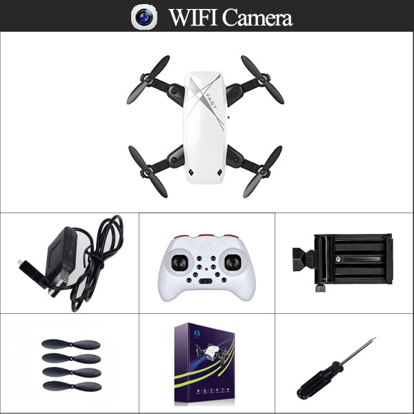 S9M WiFi FPV Foldable Mini RC Drone Altitude 2.4G 720P Camera Drone Se ...
